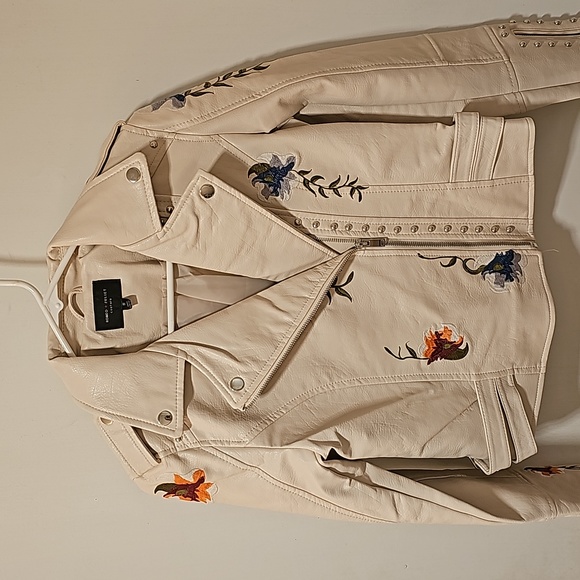 Romeo & Juliet Couture | Jackets & Coats | Motorcycle Jacket With ...